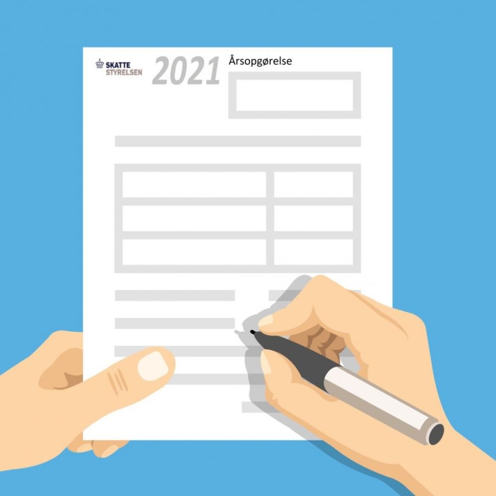 Årsopgørelsen fra SKAT for år 2021